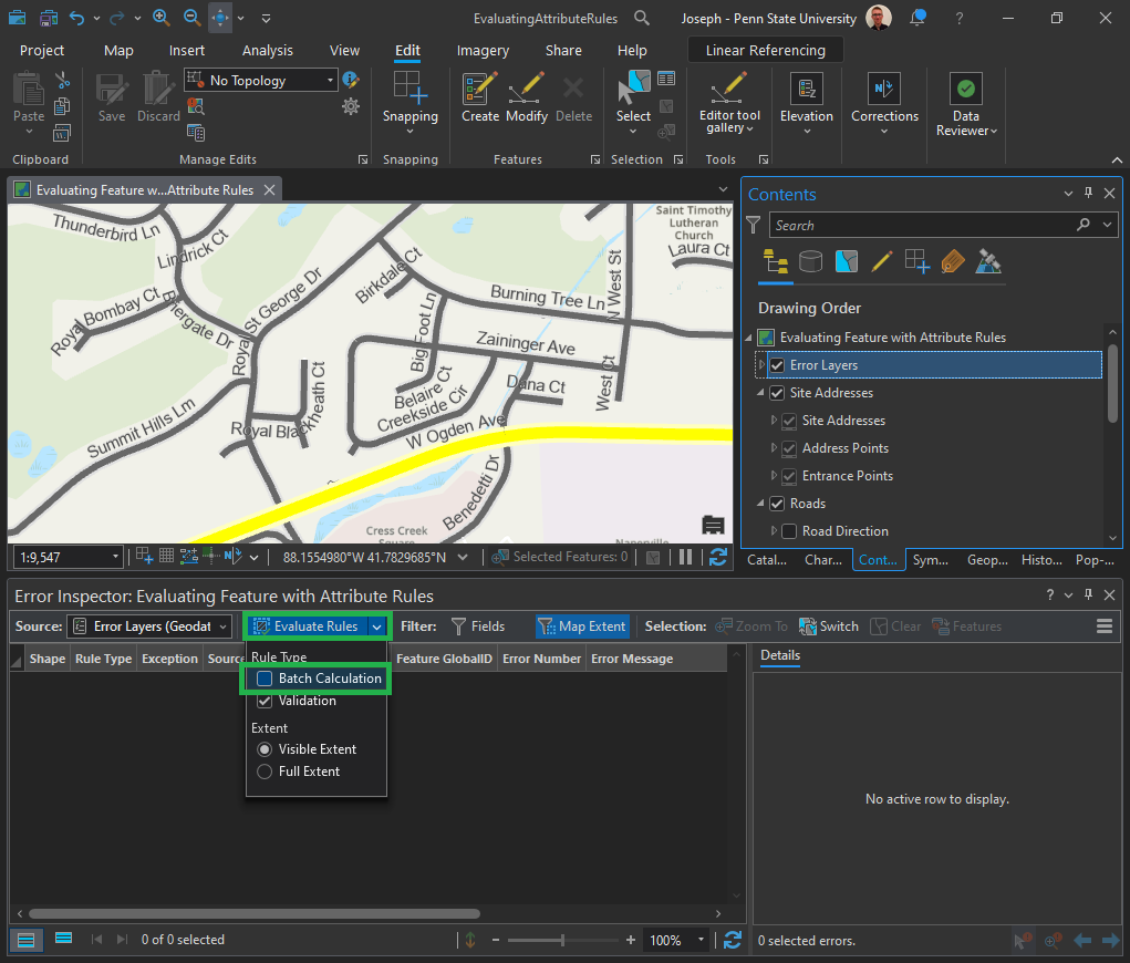 Data Validation in ArcGIS Pro – Joseph Kempf